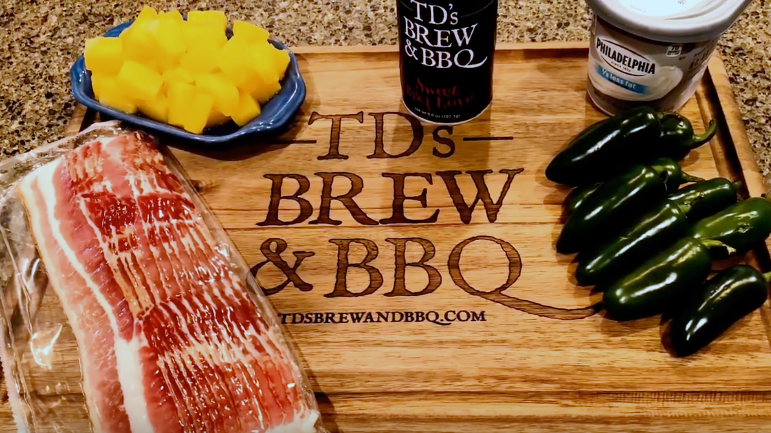 Tropical Jalapeno Poppers